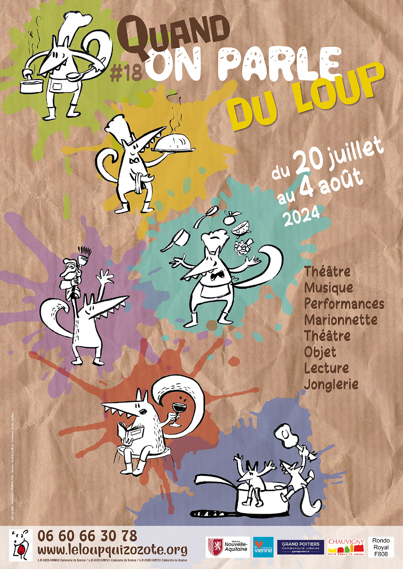 Quand on parle du loup (Festival) – Le loup qui zozote – Théâtre la ...